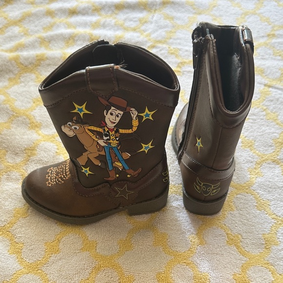 Disney | Shoes | Disney Pixar Toy Story Cowboy Boots | Poshmark